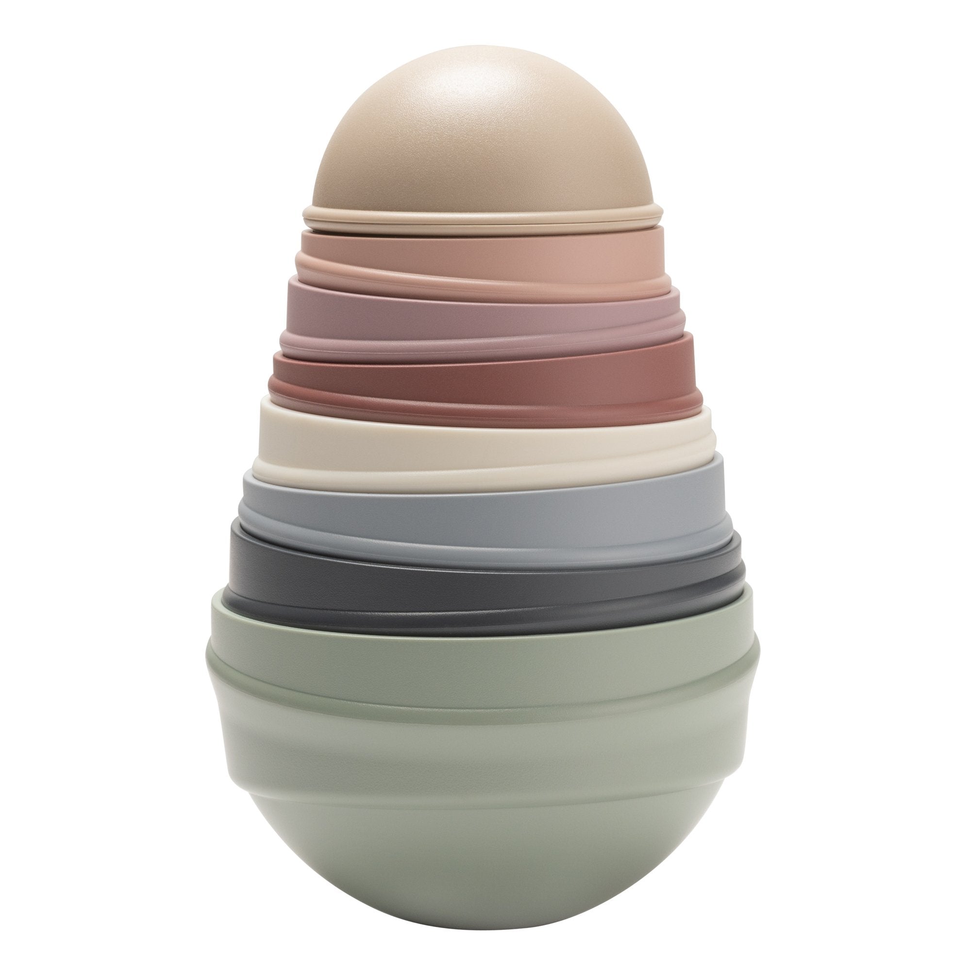 BIBS Wobbly Stacking Tower - Pastel Rainbow – Kollektive Wholesale Portal